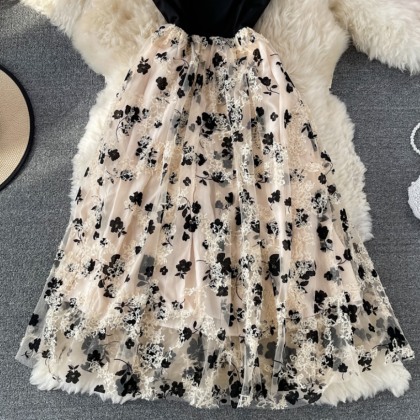 Cute Short Floral Dress Summer Dress on Luulla