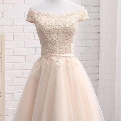 Lovely Cute Off Shoulder Party Dress on Luulla