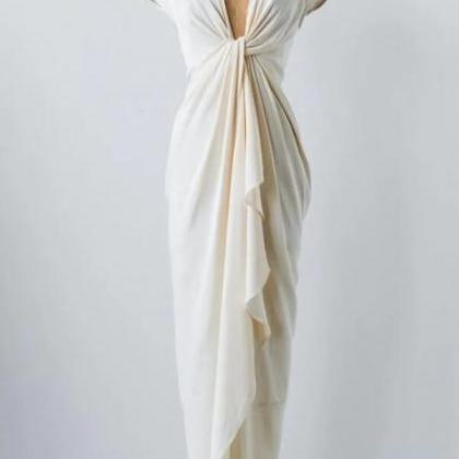 Simple A Line Long Prom Dresses on Luulla