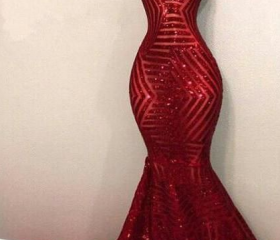 Deep V Neck Prom Dresses Long Evening Dresses on Luulla