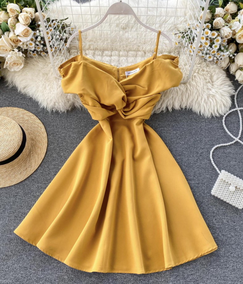 Cute A Line Fashion Short Dress on Luulla