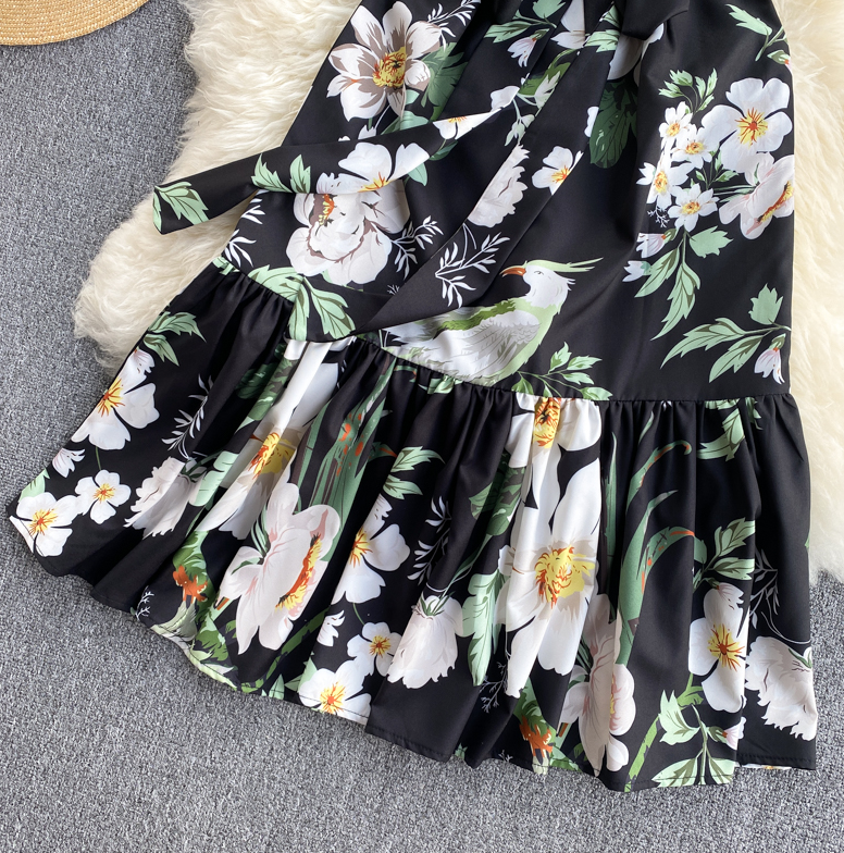 Cute Short Floral Dress Summer Dress on Luulla