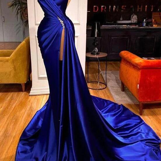 High Neck Burgundy Prom Dresses, Saudi Arabic Prom Dresses, on Luulla