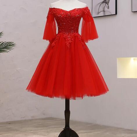 Rose Red Prom Dress Evening Dress Formal Dress on Luulla