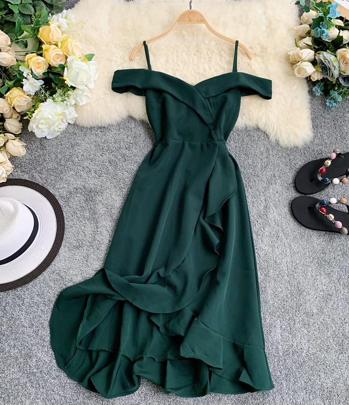Off The Shoulder Dress A Line Prom Dress on Luulla