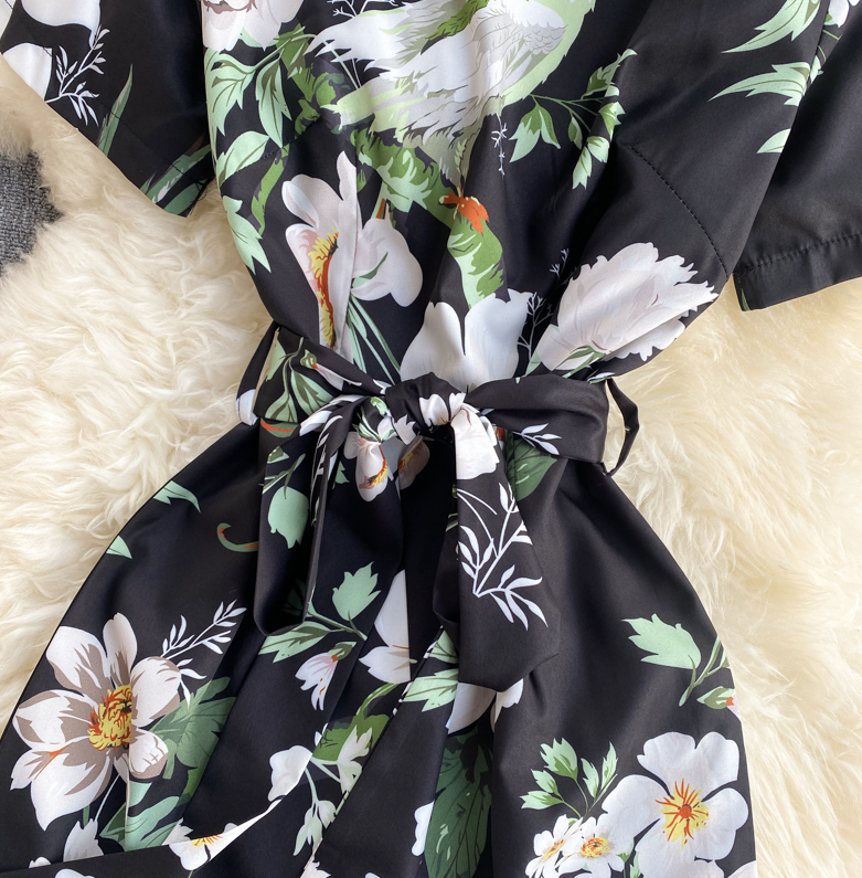 Cute Short Floral Dress Summer Dress on Luulla