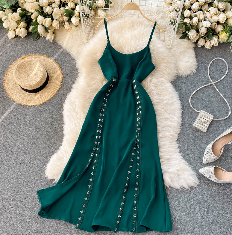 Cute A Line Fashion Long Dress on Luulla