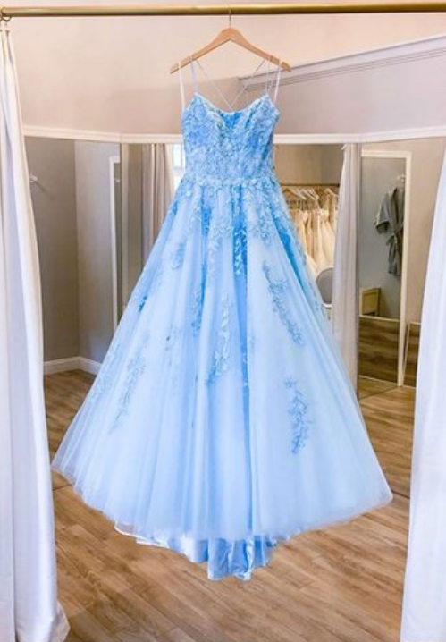 Long Backless A Line Prom Dress Graduation Dress Senior Dress on Luulla