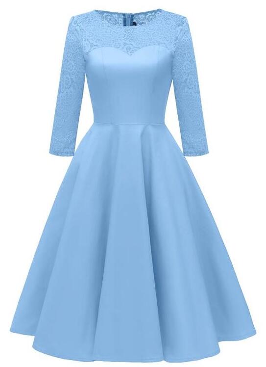 Cute Lace Gorgeous Long Sleeves Party Dress on Luulla