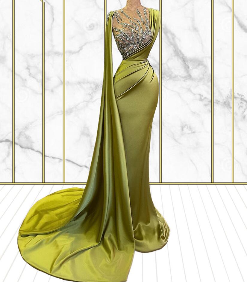 Sexy Emerald Green Beaded Prom Dress on Luulla