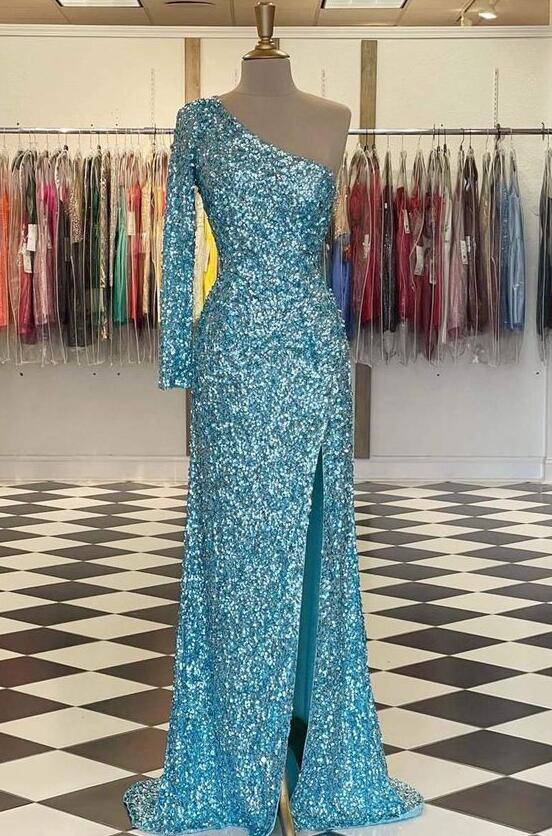 Sparkly Blue Prom Dresses Evening Dresses on Luulla